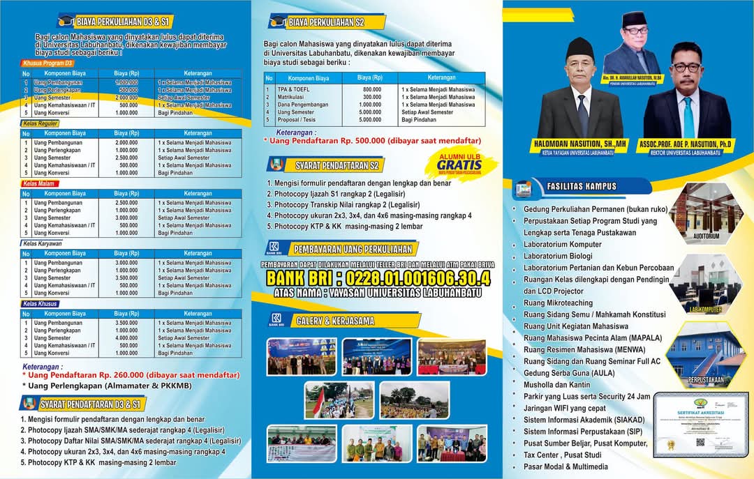 Penerimaan Mahasiswa Baru Tahun Akademik 2025/2026 Di Universitas ...